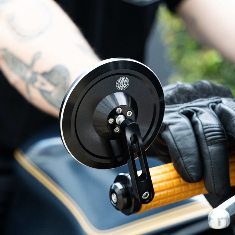 Motorcycle Mirrors - Bar End + OEM Styles | Kelpi Custom Moto