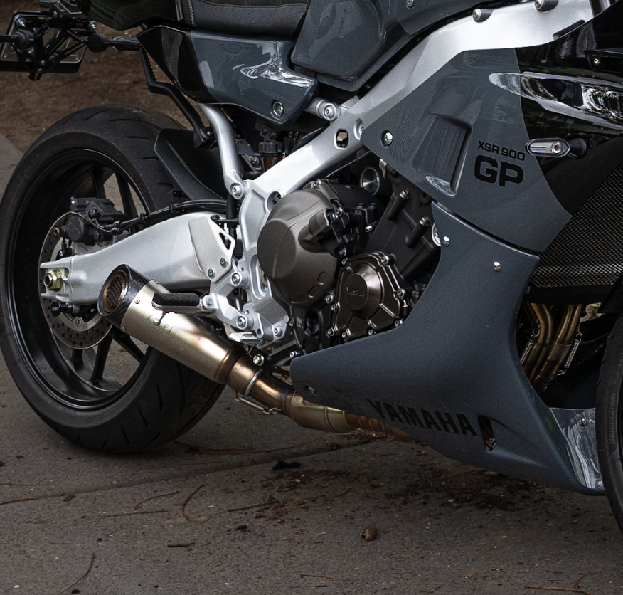 Yamaha XSR900 (2022+) Full Stainless Exhaust System | Kelpi Custom Moto